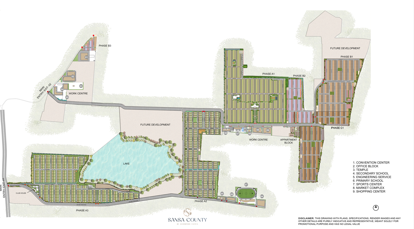 3 BHK Villas near Patancheru - Sansa County